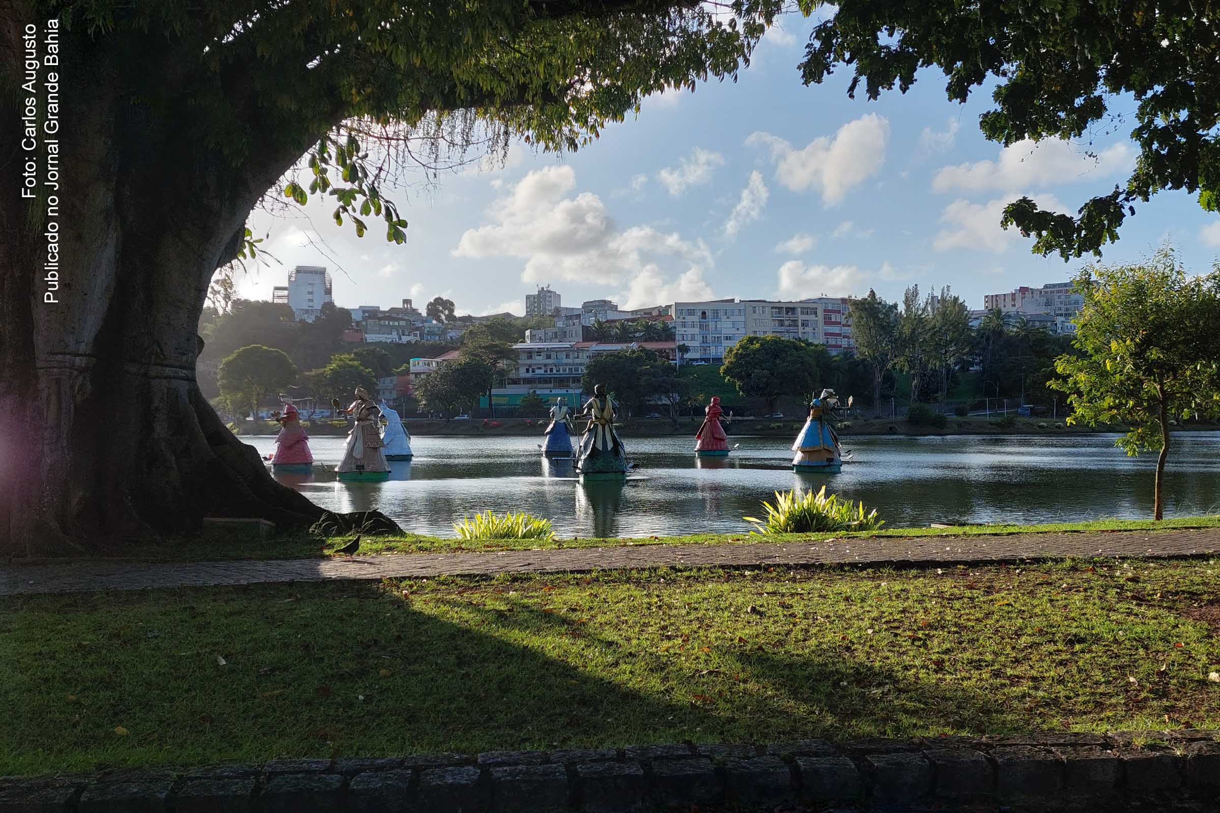 Governo Rui Costa entrega restauração de esculturas dos orixás do Dique ...