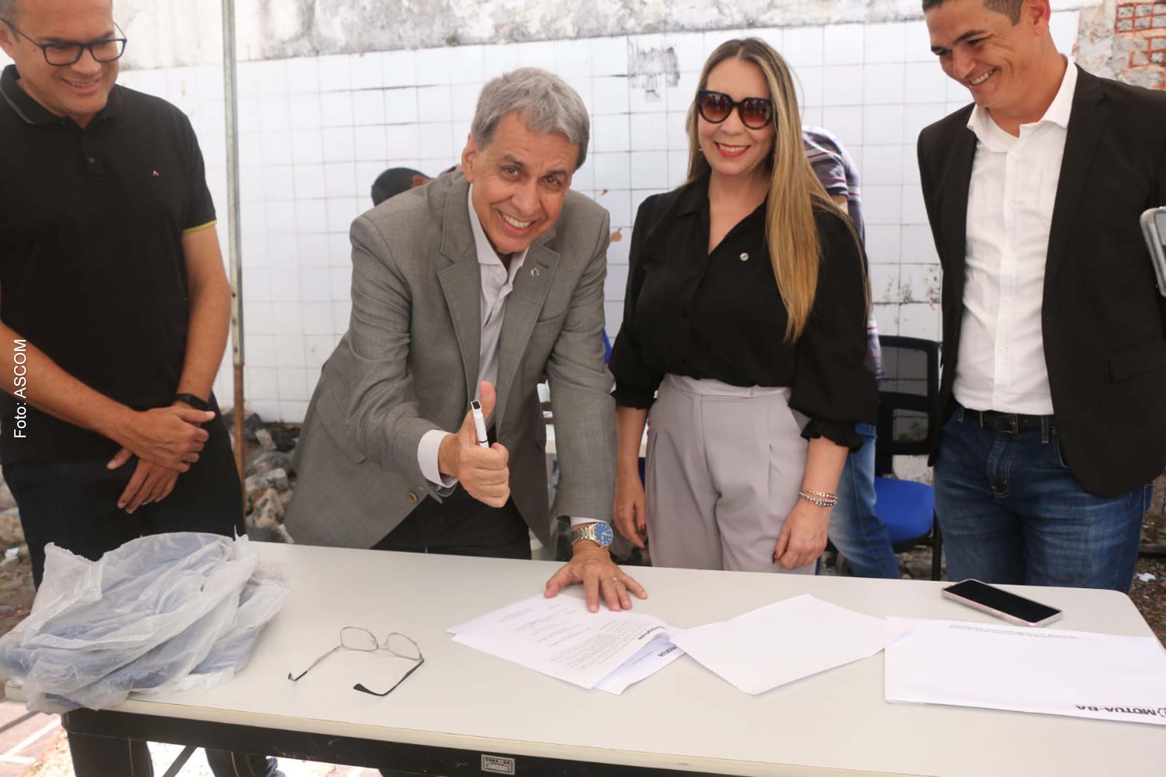 Salvador: Diretoria da Mútua assina Ordem de Serviço para a sede ...