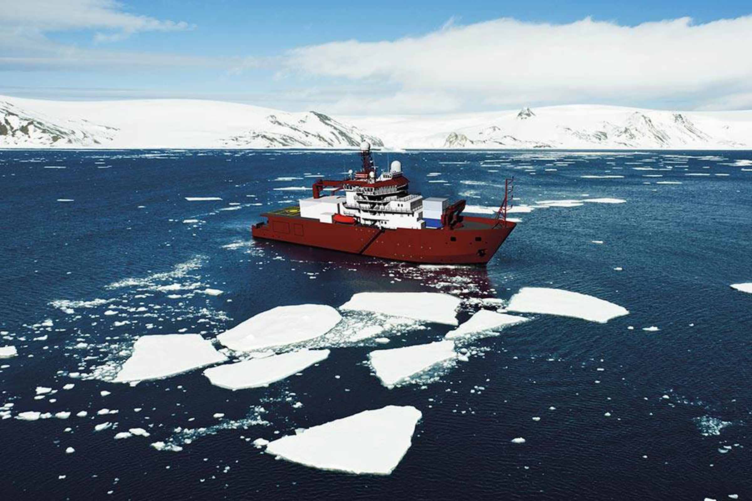 Marinha do Brasil inaugura construção do Navio Polar Almirante Saldanha ...