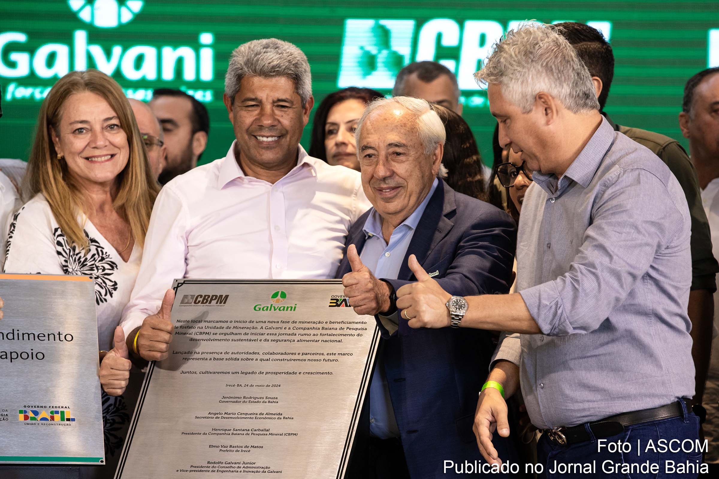 Galvani lança nova unidade de mineração em Irecê com investimento de R ...