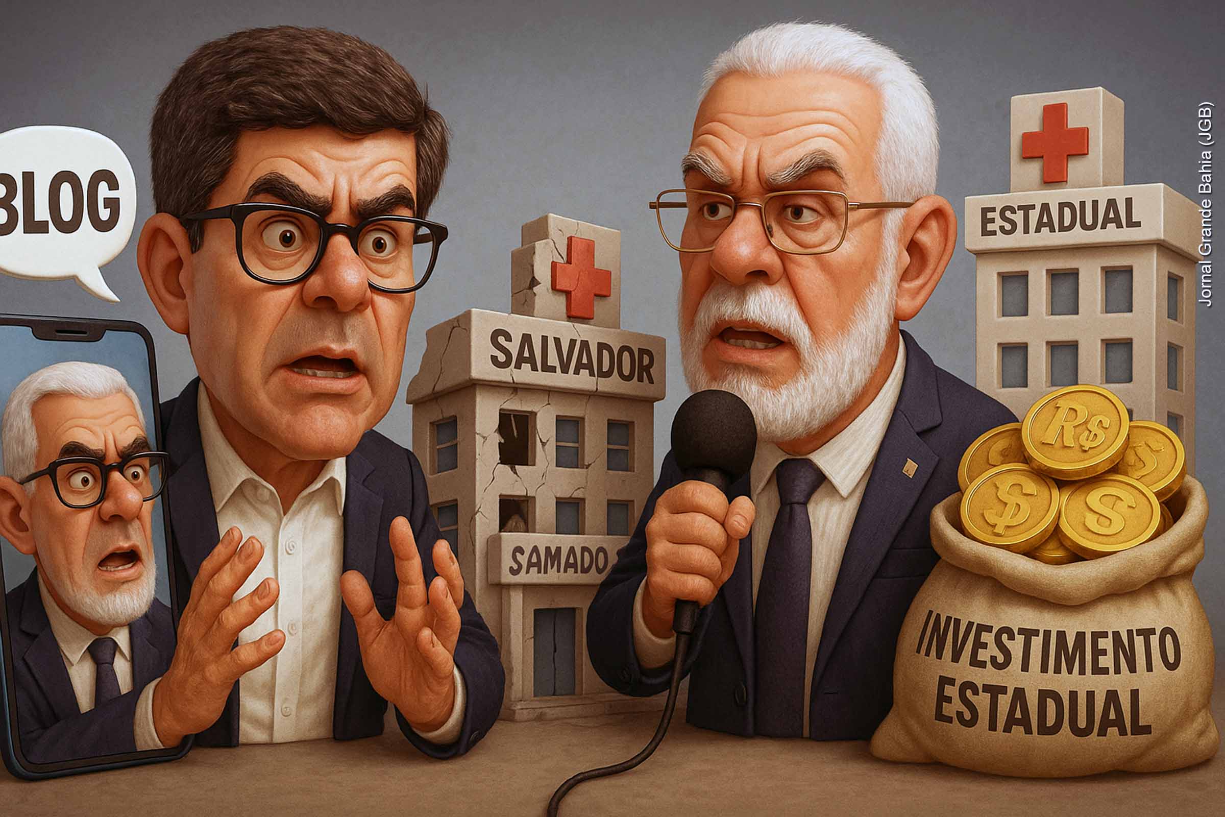 Investimentos do Governo da Bahia evitam colapso na saúde municipal de Salvador, afirma deputado ...