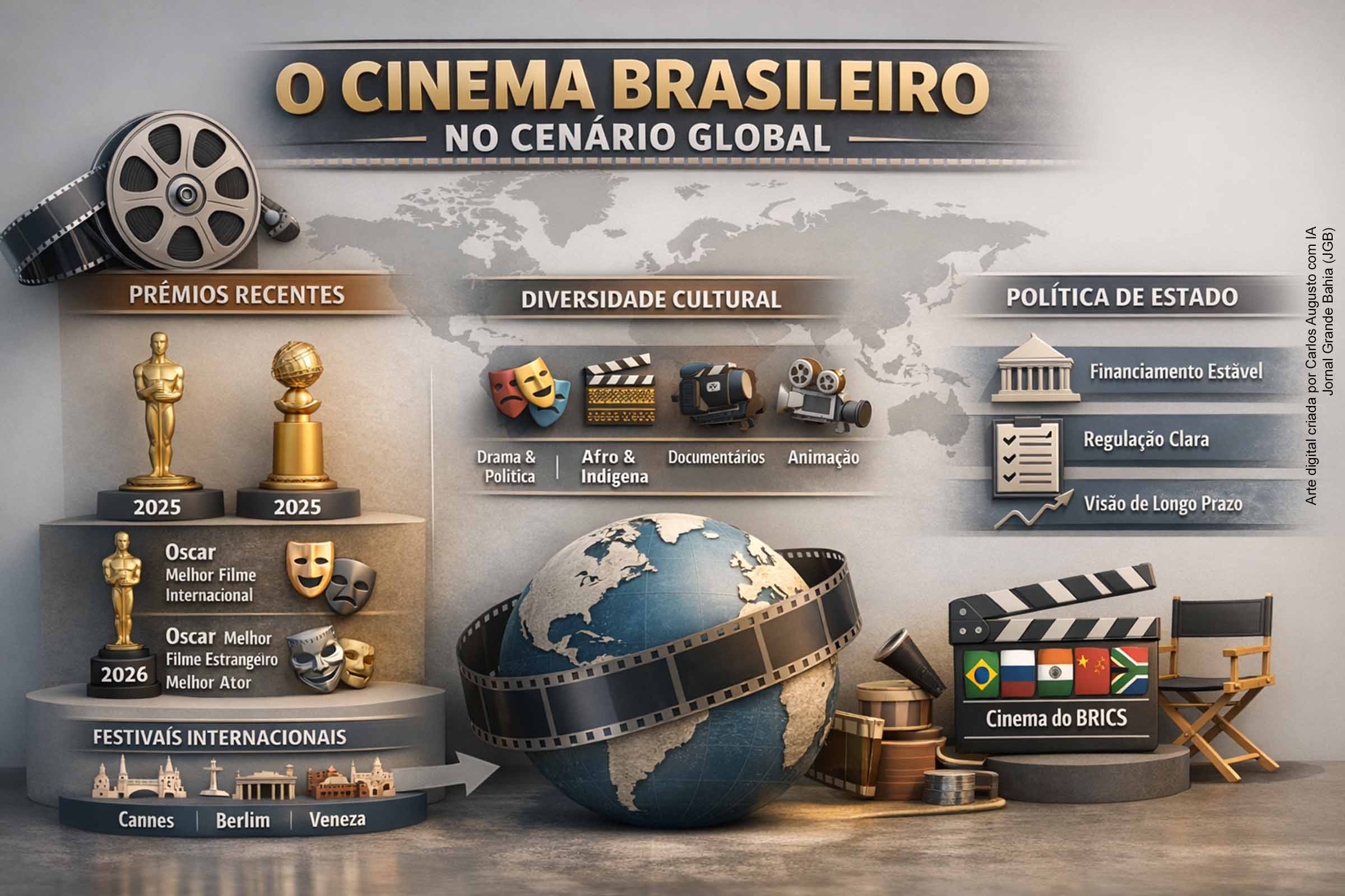 Cinema brasileiro ganha projeção internacional e desponta como novo ...