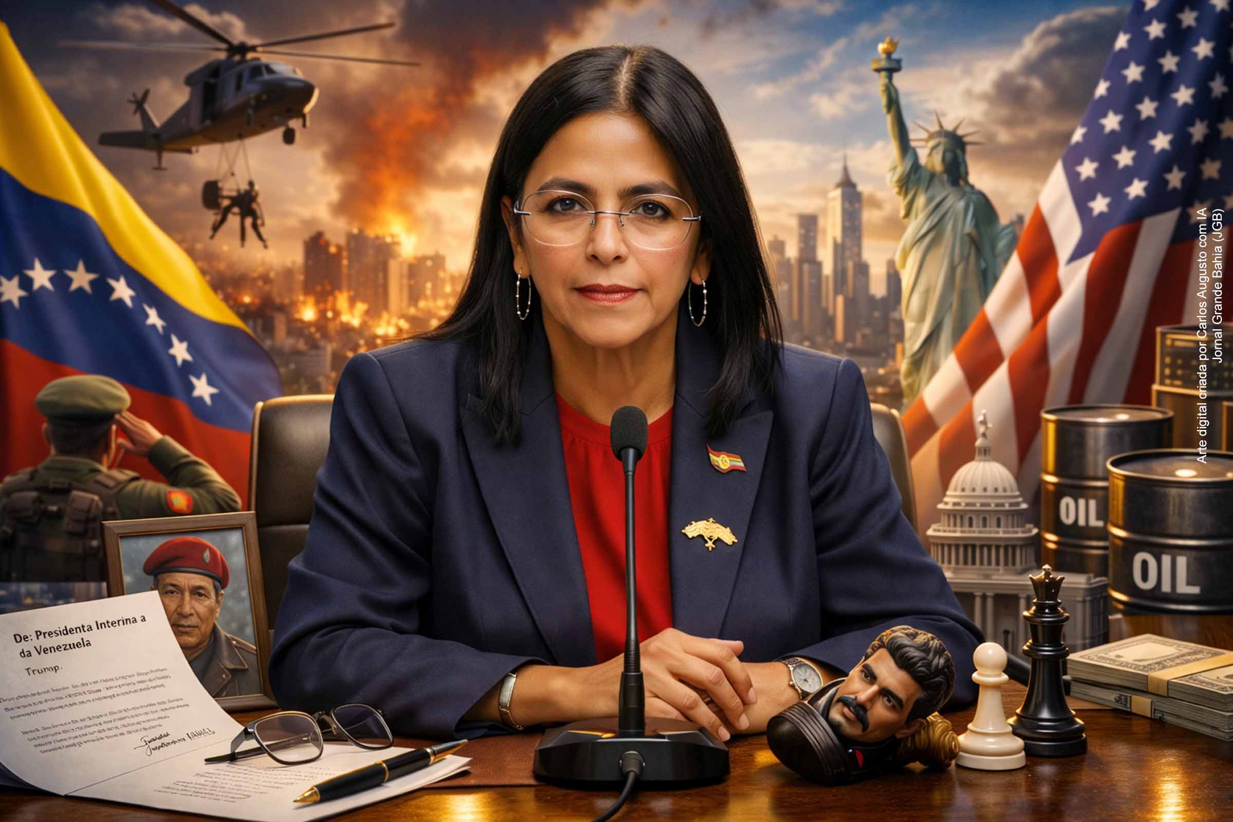 Quem é Delcy Rodríguez: a operadora central do chavismo que assume a ...