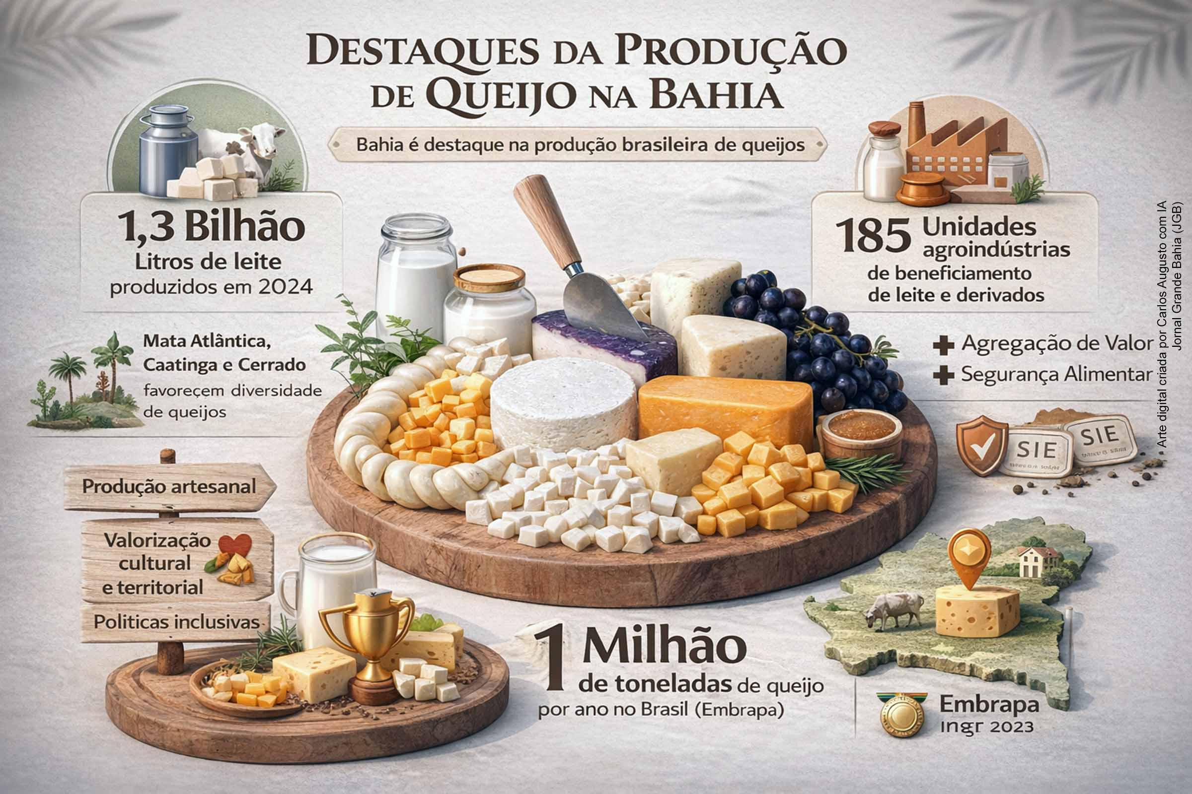Dia Mundial do Queijo destaca tradição, diversidade produtiva e ...