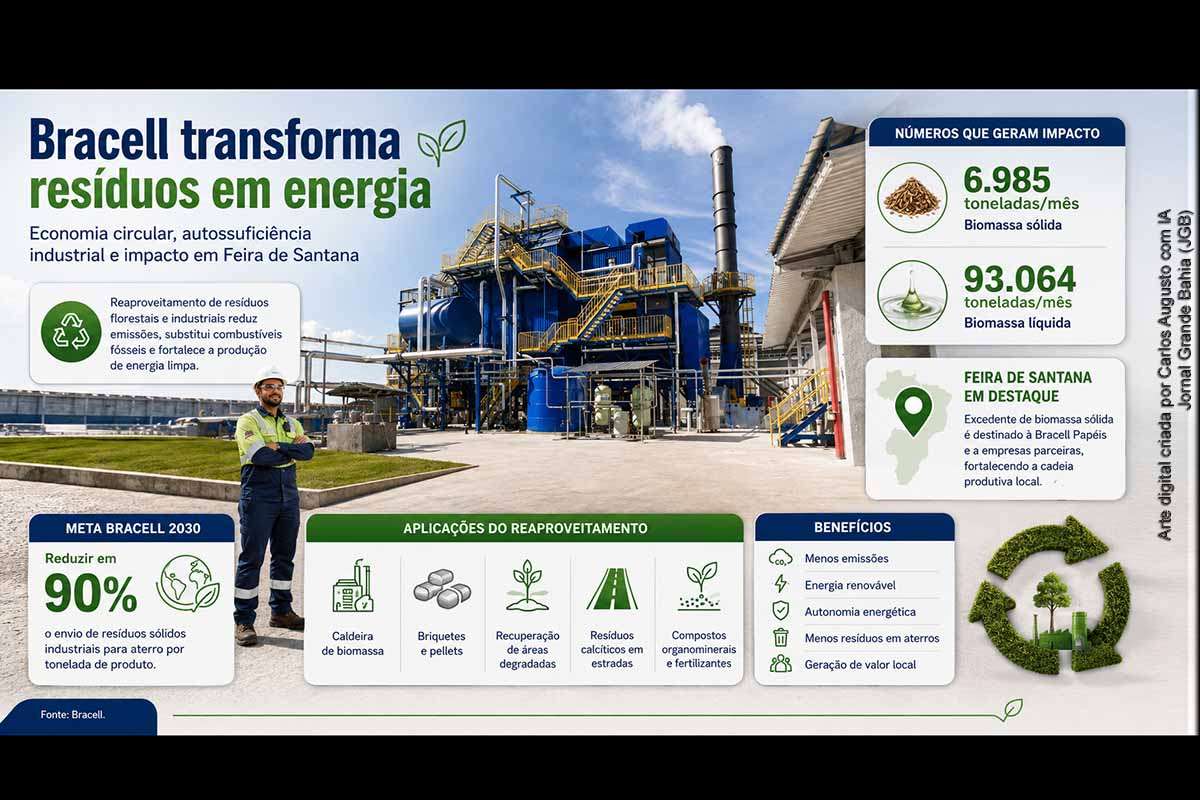 Bracell transforma resíduos em energia e fortalece economia circular ...
