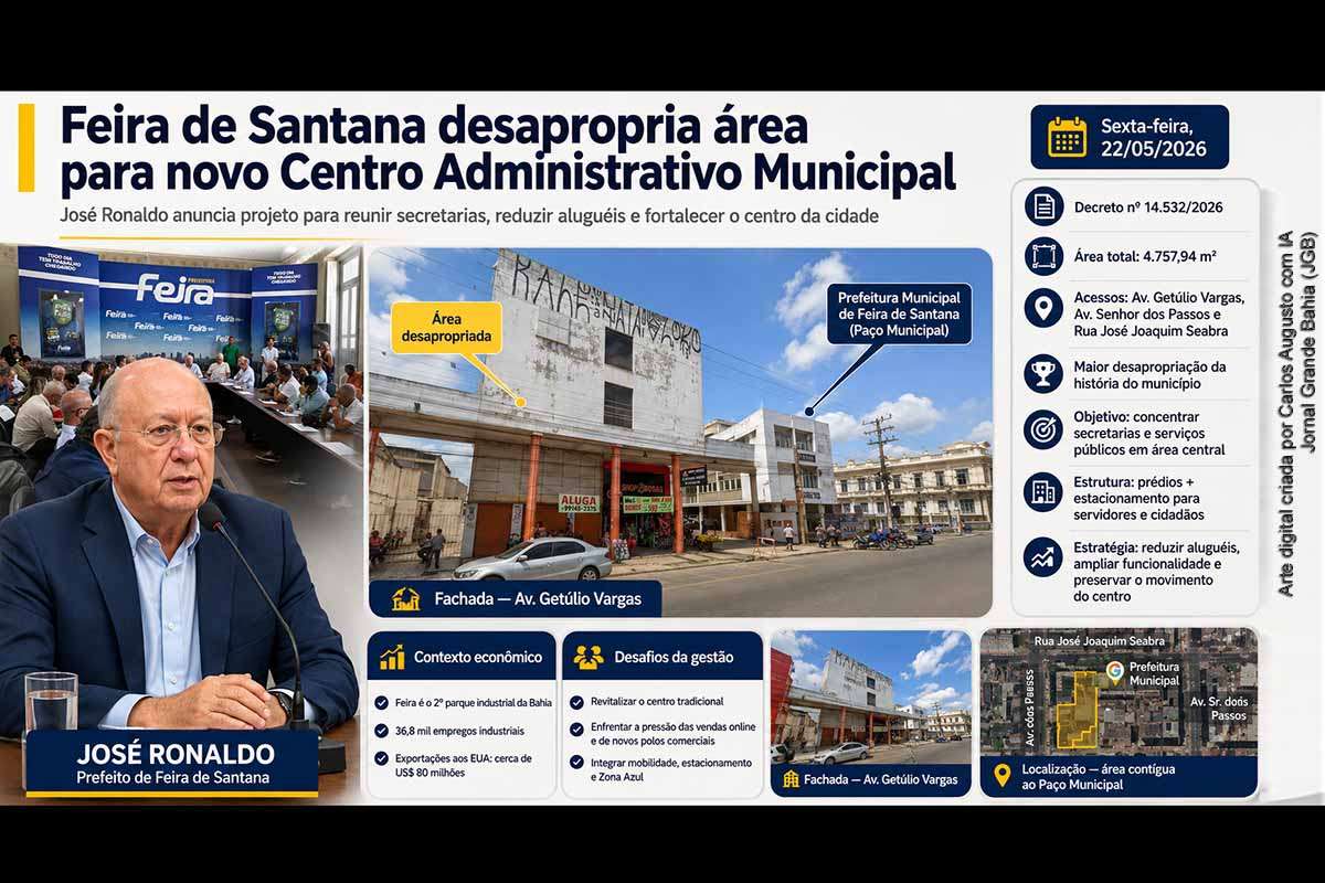 Prefeito José Ronaldo transforma área vizinha à Prefeitura em Centro ...